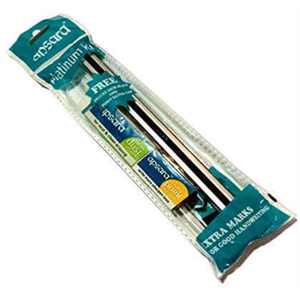 Apsara Platinum Kit Pack of 5 - Writing Kits - Apsara - Swas Stationery