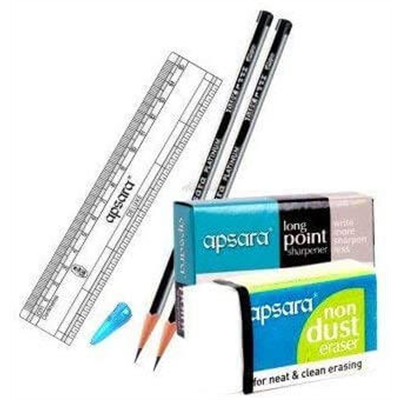 Apsara Platinum Kit Pack of 5 - Writing Kits - Apsara - Swas Stationery