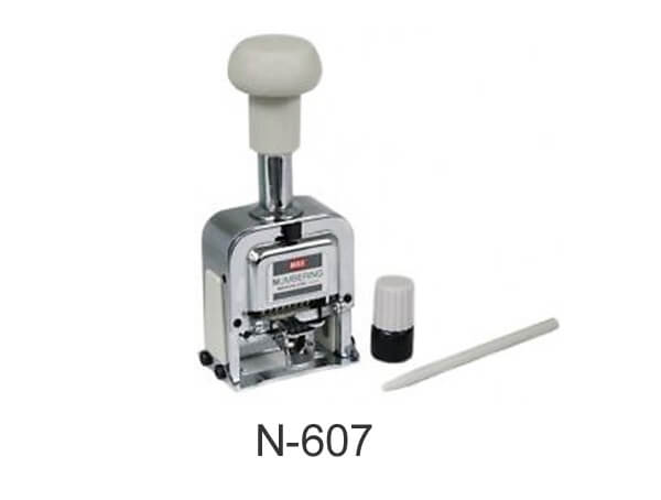 Max Japan Numbering Machine 6 Digit- N607 - Numbering Machines - Max ...